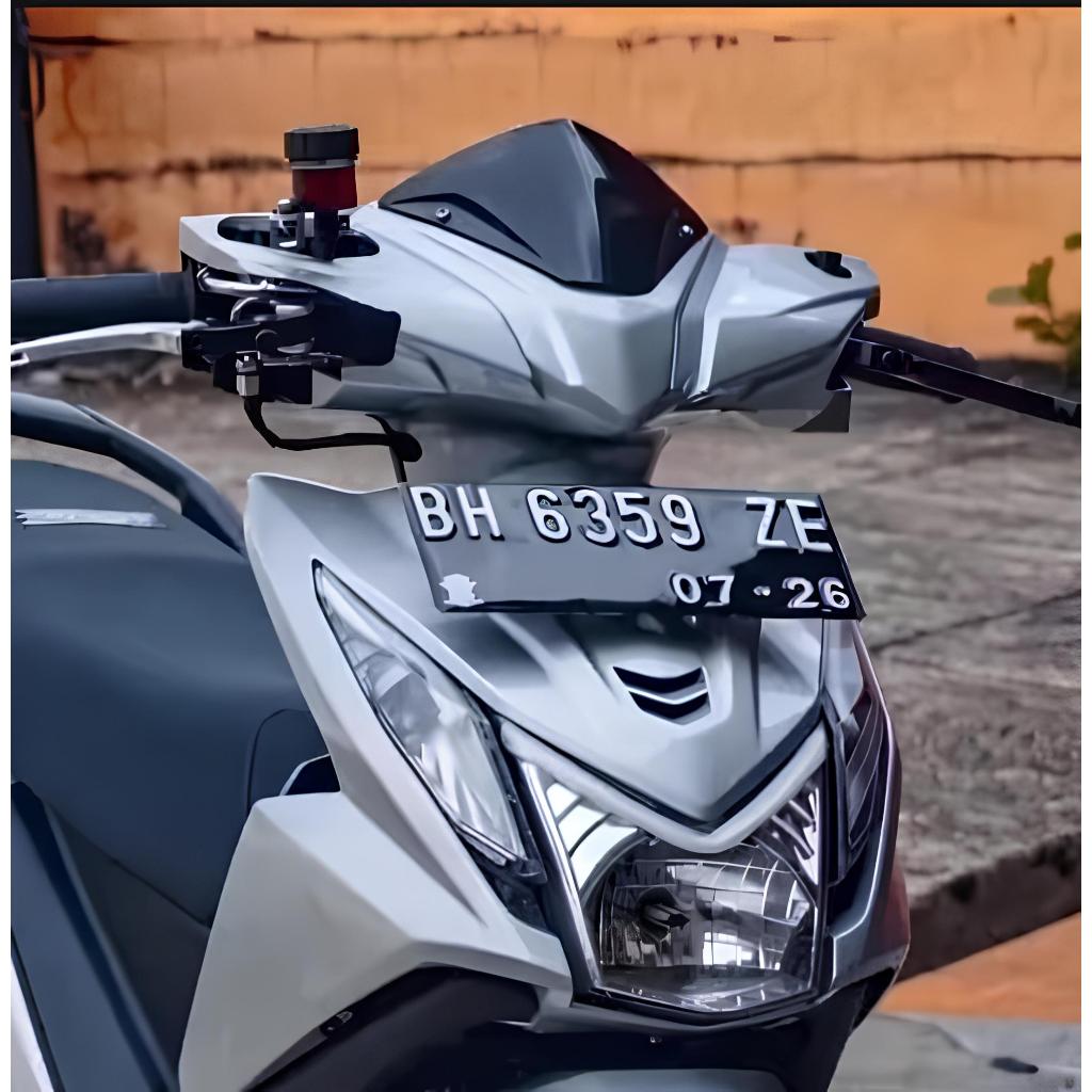 Jual VISOR BEAT FI ESP 2014-2016 MODEL KECIL AKRILIK WINDSHIELD HONDA ...