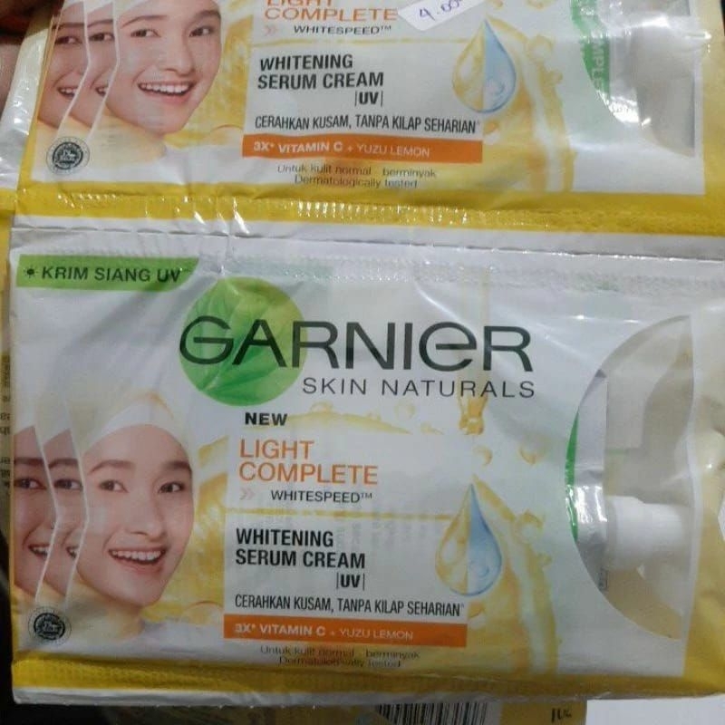 Jual Garnier Bright Complete Night Yoghurt Sleeping Mask 20ml | Shopee ...