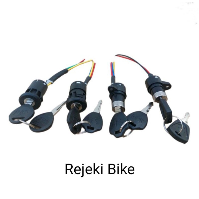 Jual KUNCI KONTAK/LOCK SET SEPEDA LISTRIK | Shopee Indonesia