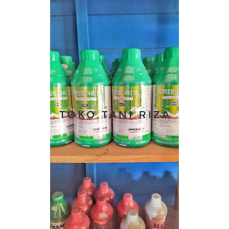 Jual HERBISIDA SUPREMO 480 SL / HERBISIDA SISTEMIK KEMASAN 1 LITER ...