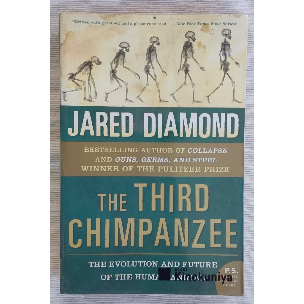 Jual The Third Chimpanzee: The Evolution and Future of the Human Animal by Jared Diamond, 2006 ...