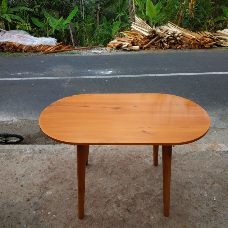 Jual meja kayu kerja meja kantor meja laptop dan komputer | Shopee ...