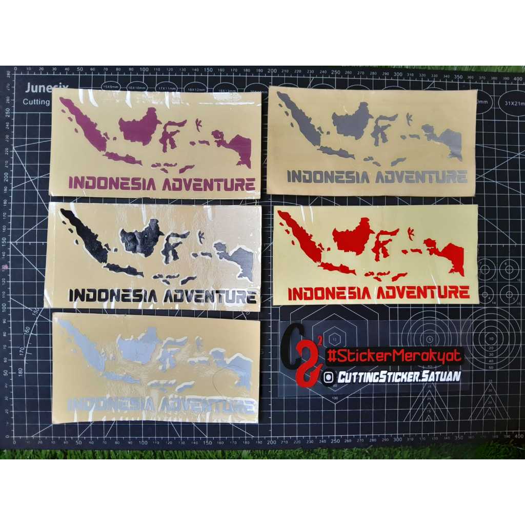 Jual Cutting Sticker Peta Indonesia | Shopee Indonesia