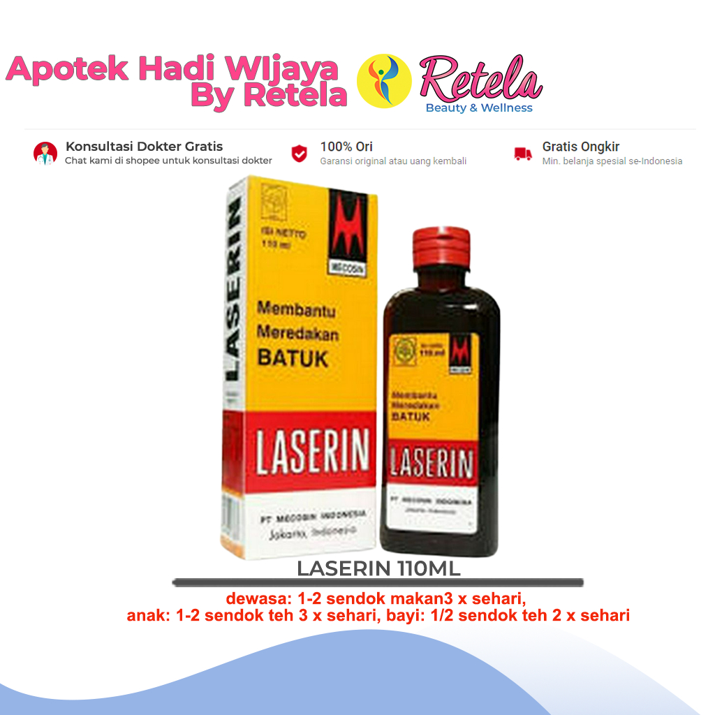 Jual LASERIN 110ML | Shopee Indonesia