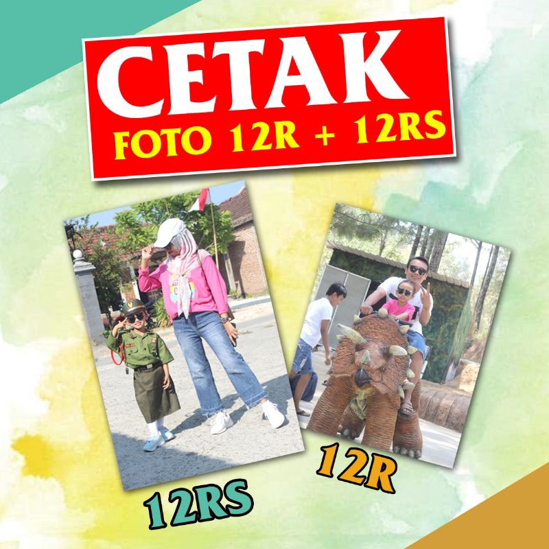 Jual CETAK FOTO MURAH 12R | Shopee Indonesia