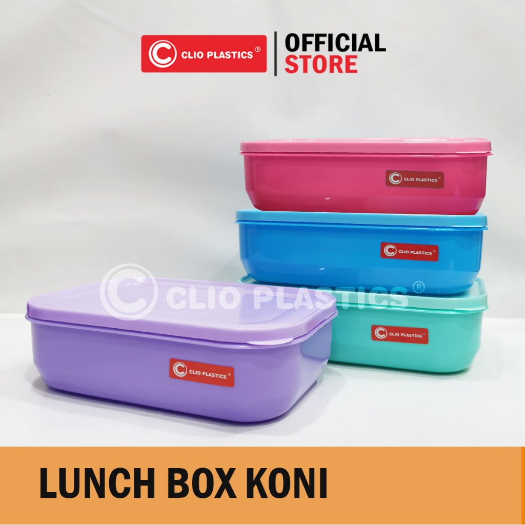 Jual (1 PCS) Lunch Box Clio / Kotak Makan Anak dari Clio / Lunch Box ...