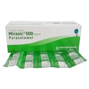 Jual MIRASIC 500 MG 10 TABLET PENURUN PANAS PEREDA NYERI MURAH GROSIR ...