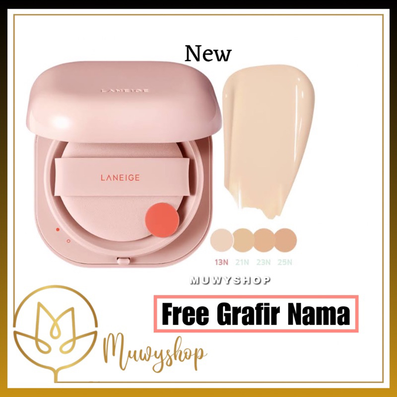 Jual Laneige New DOT Neo Cushion Glow Pink SPF50 PA+++ | Shopee Indonesia