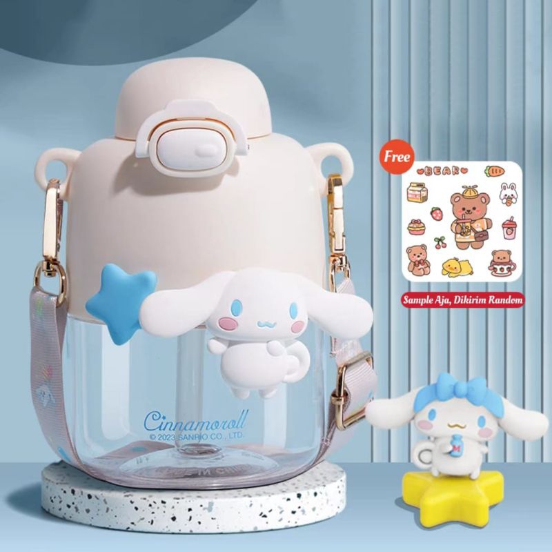 Jual Botol Minum Sanrio FREE STIKER LUCU Tempat Minum Anak Cinnamoroll ...