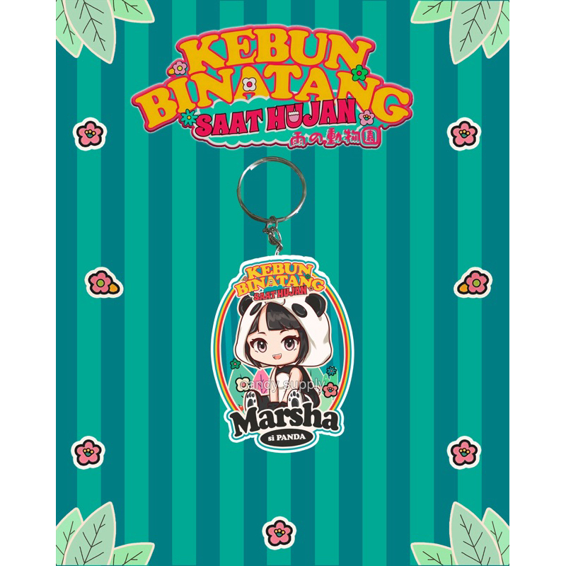 Jual Gantungan Kunci CHIBI FANART JKT48 Kebun Binatang Saat Hujan ...