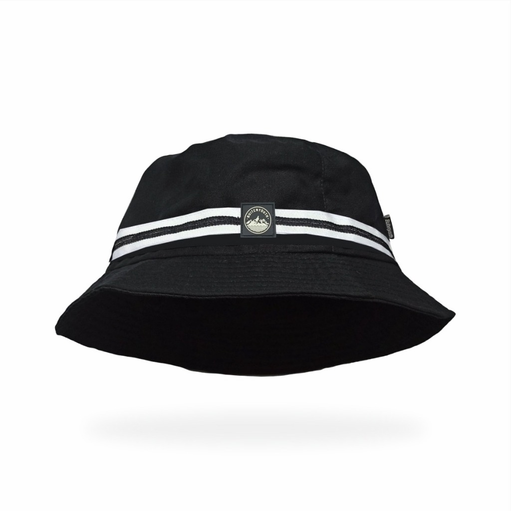 Jual Bucket Hat Two tone Black & White | Shopee Indonesia