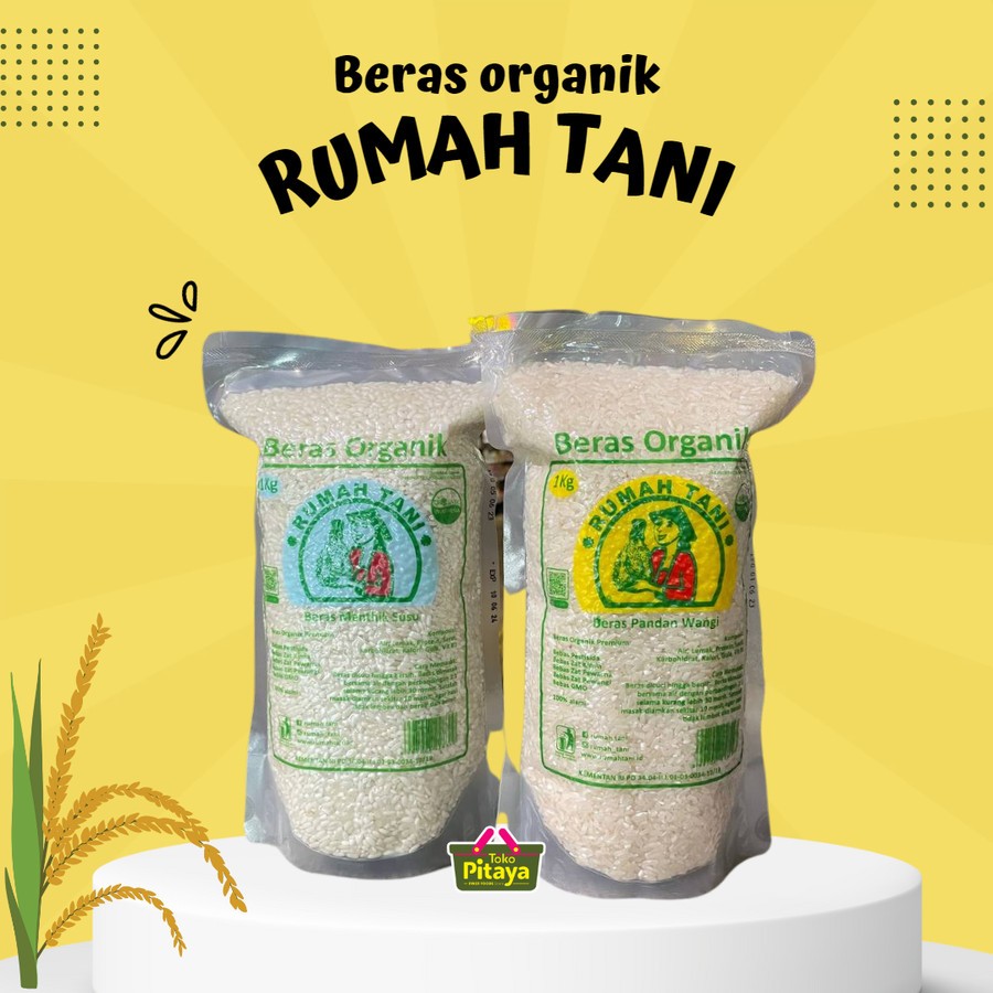 Jual Beras Organik Rumah Tani Menthik Susu / Beras Pandan Wangi 1 kg ... Jual Beras Organik Rumah Tani Menthik Susu / Beras Pandan Wangi 1 kg ...