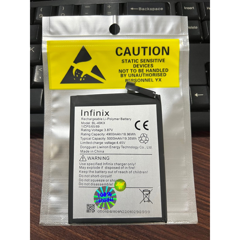 Jual Baterai infinixx BL 49kx note 11nfc x663B note 12 x670 note 12 ...