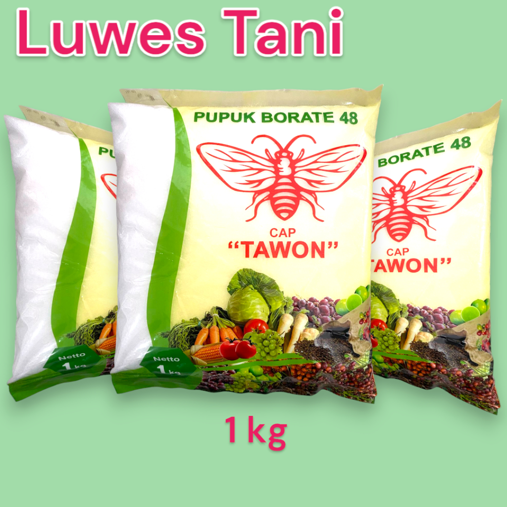 Jual Pupuk Boron e 48 Cap Tawon @1 kg Kemasan Pabrik | Shopee Indonesia