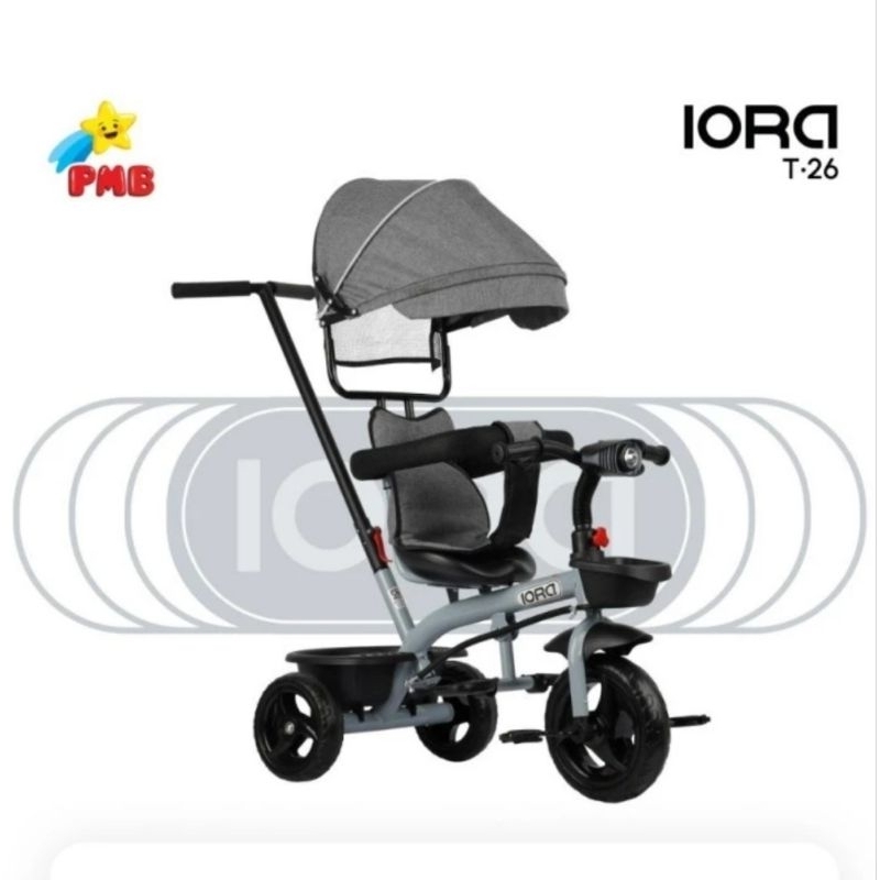 Jual Stroller Sepeda Anak Roda Tiga PMB IORA T26 T28 T11 TC03 Tricycle ...
