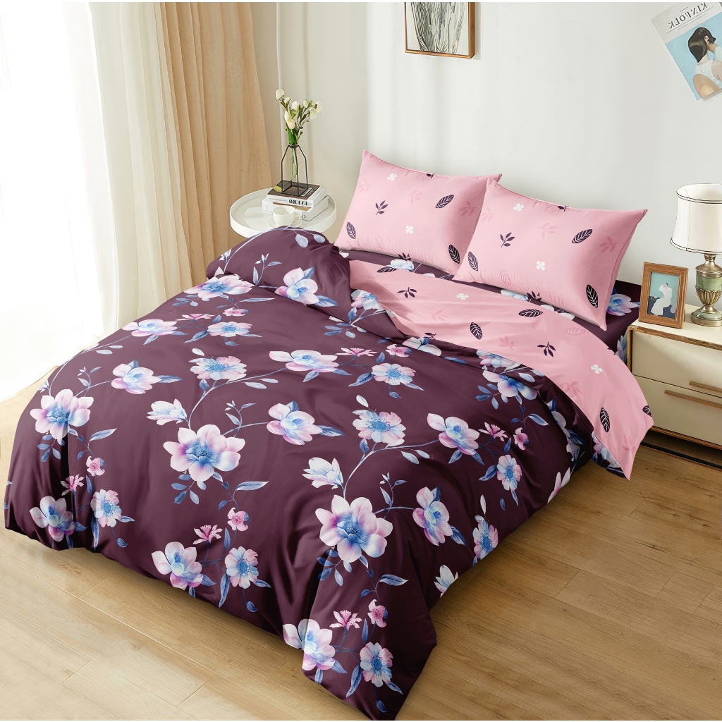 Jual Aloha - Bed Cover Set King 180x200 Tinggi 20 Fitted - Amira ...