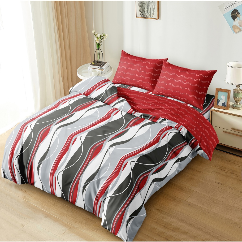 Jual Aloha - Bed Cover Set King 180x200 Tinggi 20 Rumbay - Carmia ...