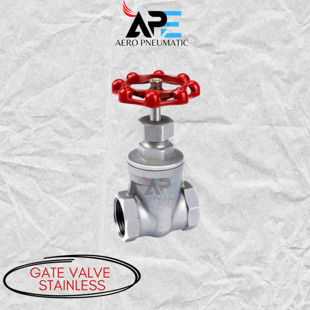 Jual GATE VALVE STAINLESS STEEL 316 1/2INCH / 1/2" | Shopee Indonesia