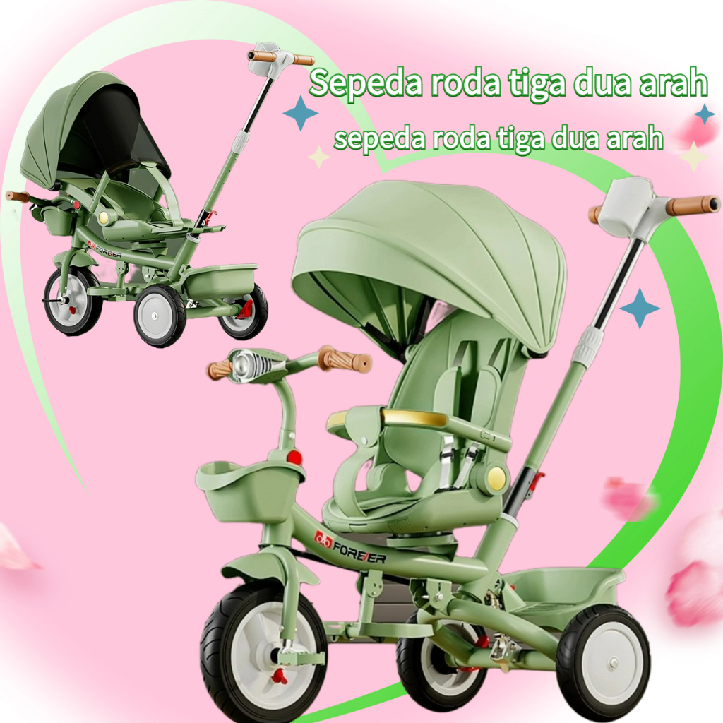 Jual Sepeda kecil roda 3 S27 Bisa berbaring atau duduk Dua arah ...