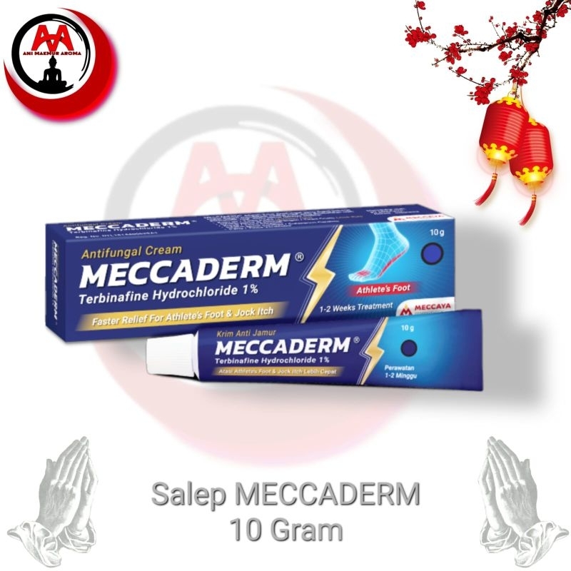 Jual Krim MECCADERM 10 gram Salep Anti Jamur Terbinafine Hydrochloride ...