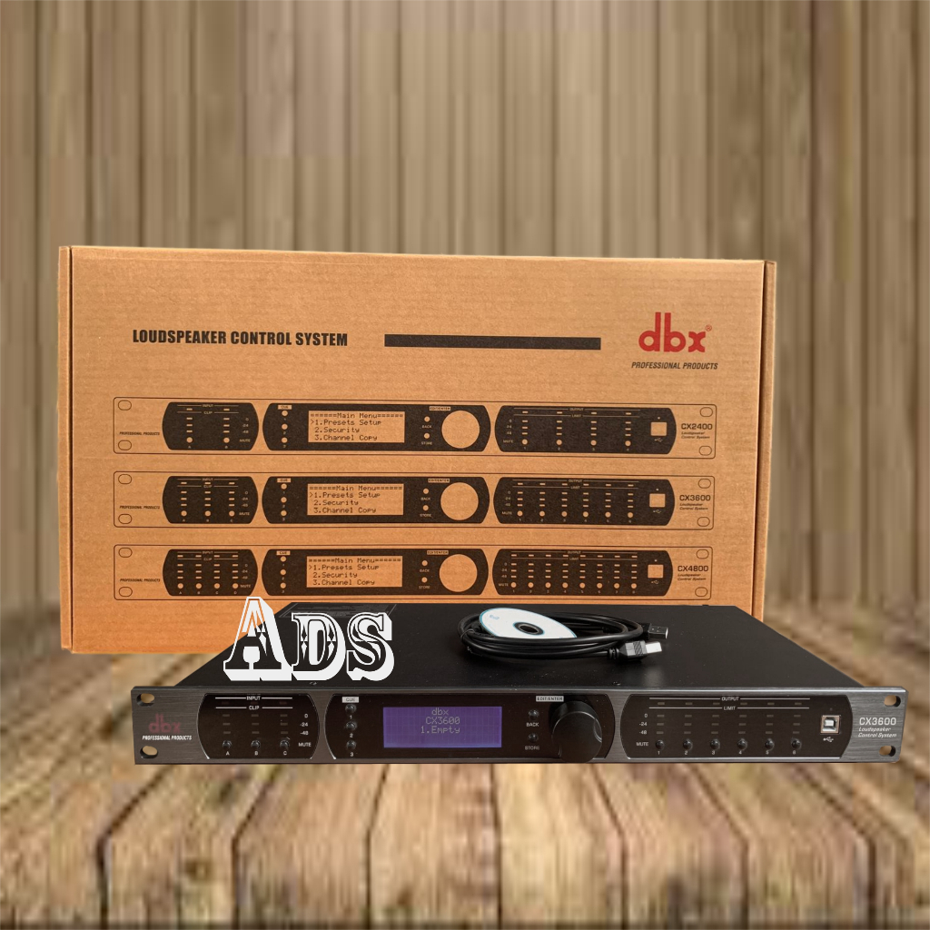 Jual SPEAKER MANAGEMENT DBX CX3600 3 INPUT 6 OUTPUT CX 3600 | Shopee Indonesia