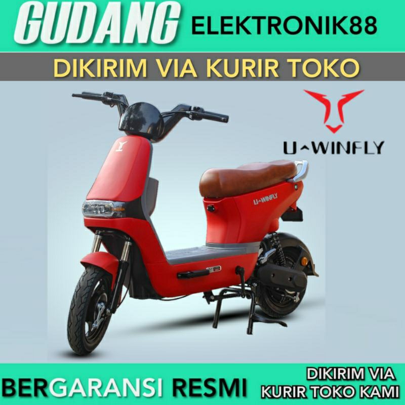 Jual Sepeda Listrik Uwinfly D8s 500watt U Winfly E Bike Shopee Indonesia