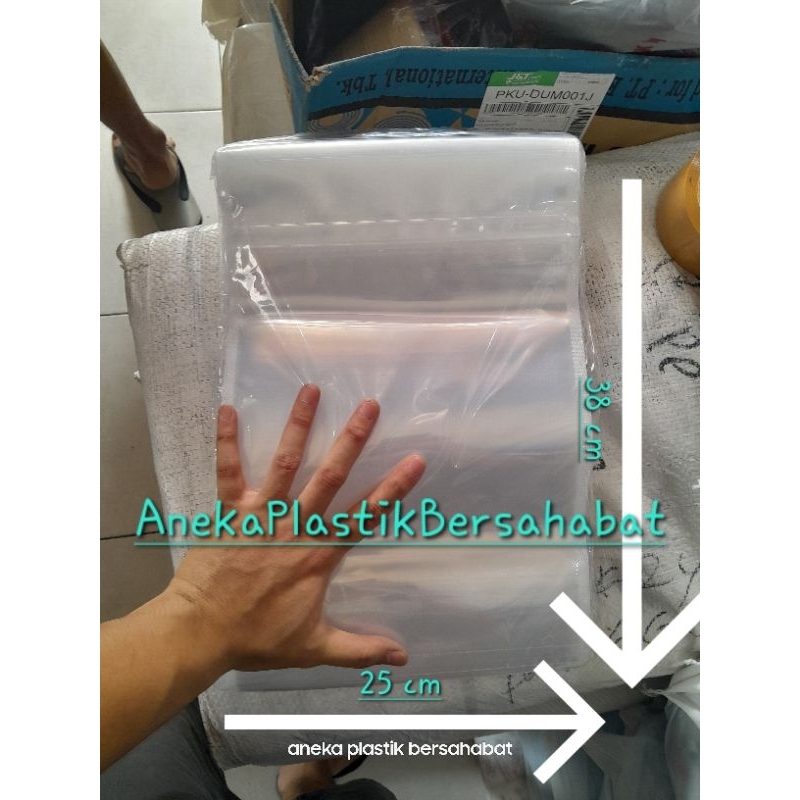 Jual Standing pouch 25x38 non merk , plastik zipper ziplock , plastik ...