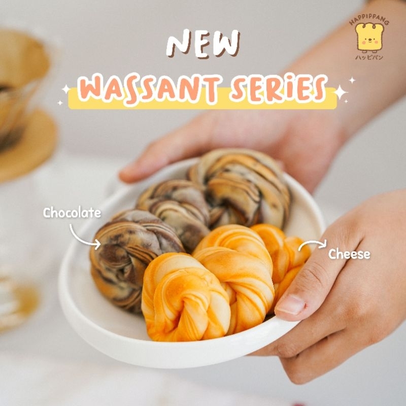 Jual Premium WASSANT HappiPpang - Chocolate & Cheese - Roti Lapis ...