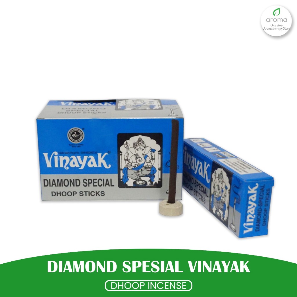 Jual Dupa India Aromaterapi Dhoop - Vinayak Diamond Special | Shopee ...