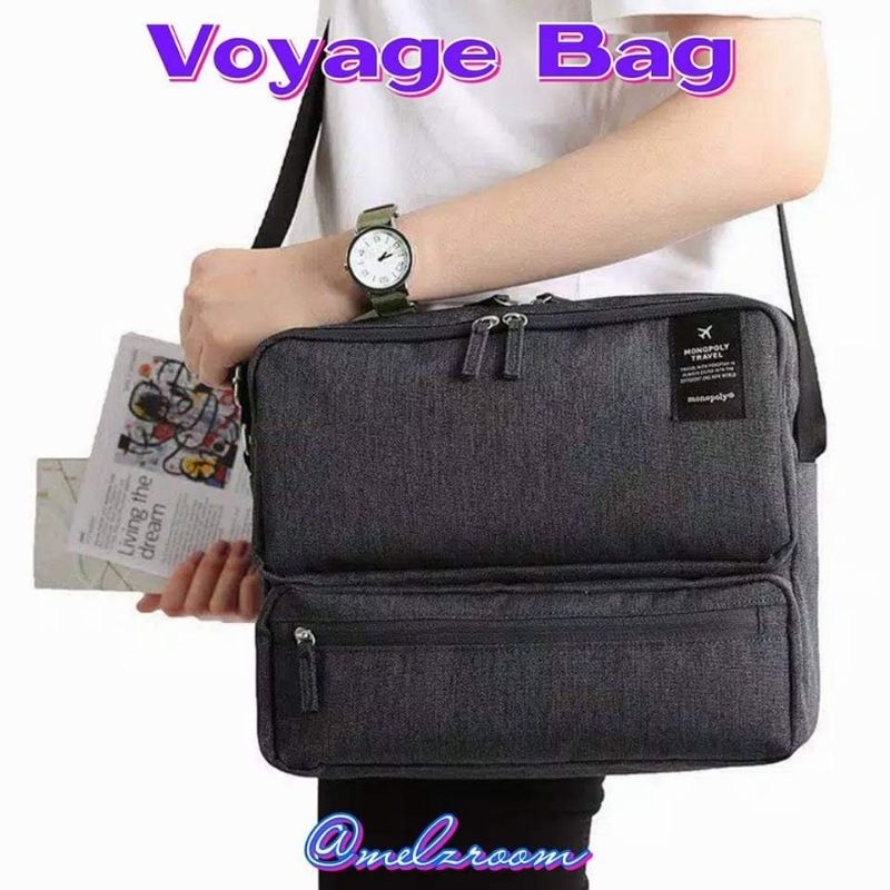 Jual TAS SELEMPANG PRIA WANITA BANYAK SEKAT MUAT IPAD TABLET | Shopee ...