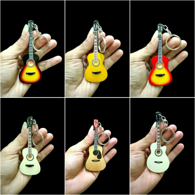 Jual GANTUNGAN KUNCI GITAR AKUSTIK SERIES | Shopee Indonesia