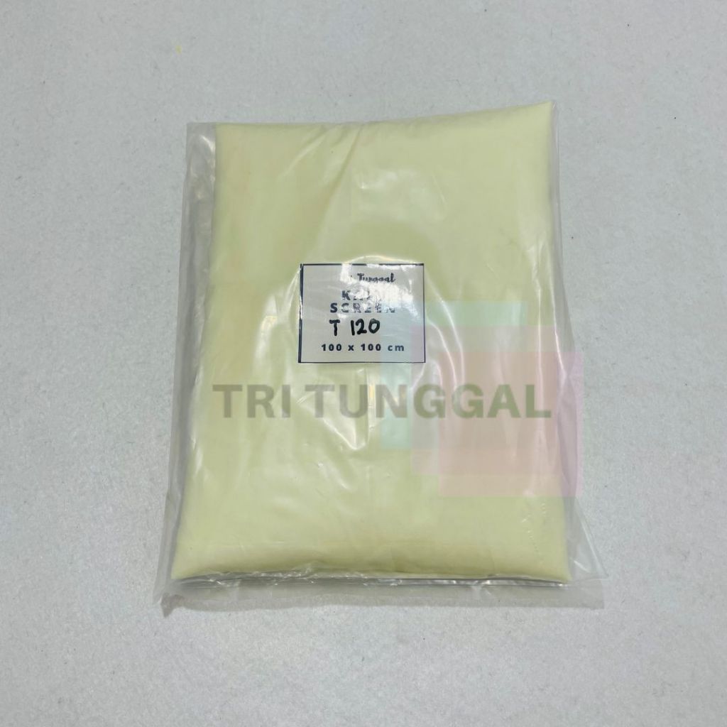 Jual Kain Screen Monyl Kekuningan T120 Ukuran 100x100 cm PER LEMBARAN ...
