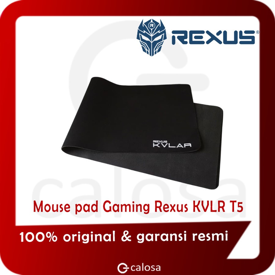 Jual Rexus T5 Kvlar Mousepad Gaming Original Bergaransi Resmi New ...