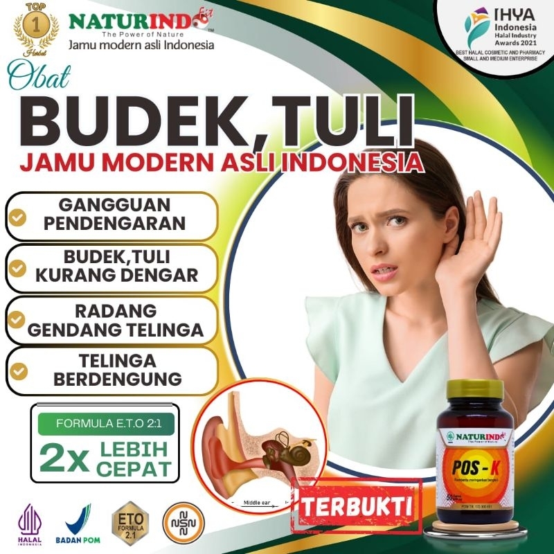Jual Obat Gangguan Pendengaran Tuli Telinga Bernanah Congek Curek ...
