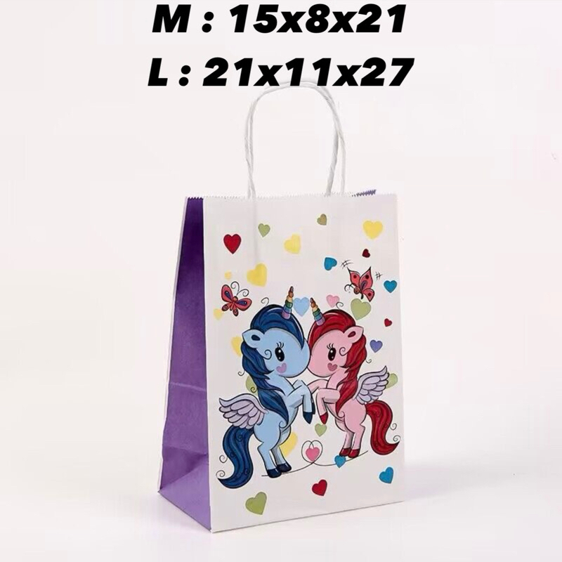 Jual Paperbag Hadiah Ulang Tahun / Birthdays Gift Karakter Lucu ...