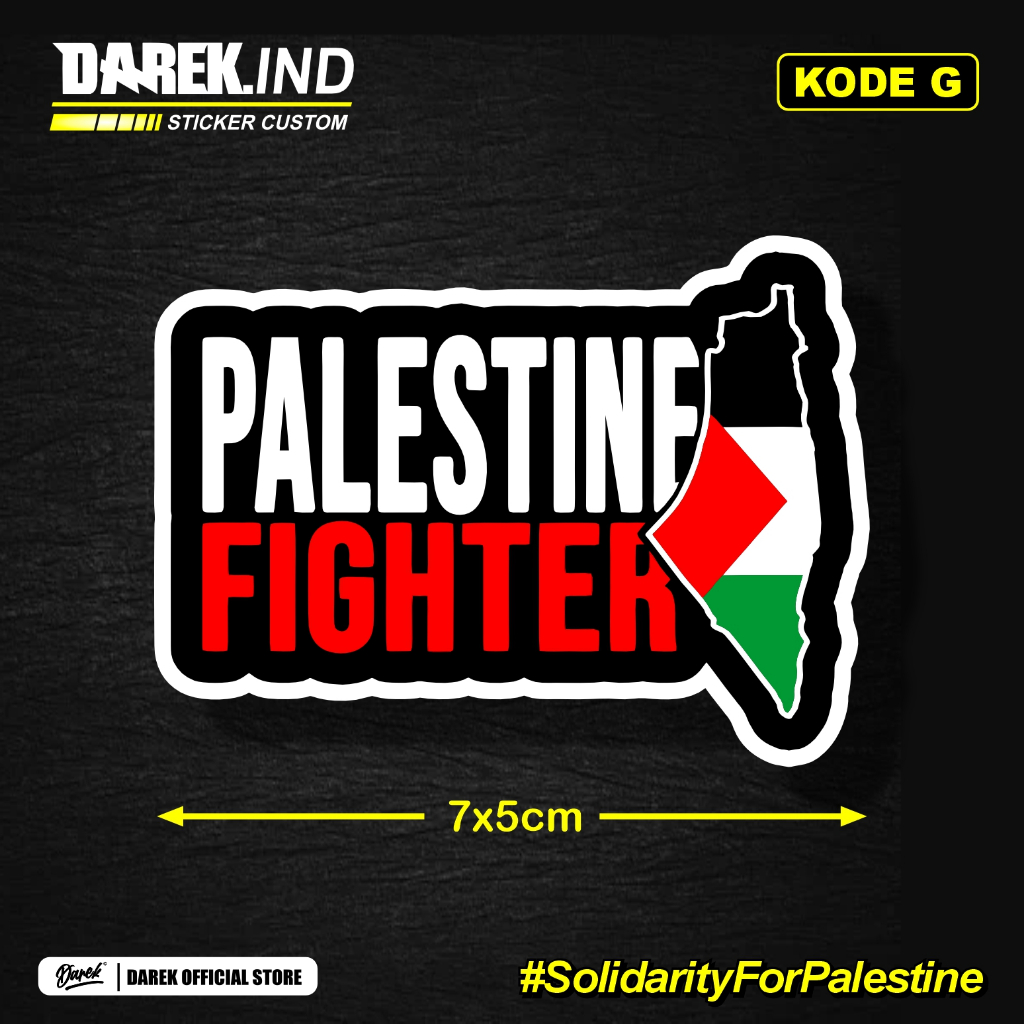 Jual STIKER FREE PALESTINE PRINT CUT, STICKER VYNIL SAVE GAZA PALESTINA ...