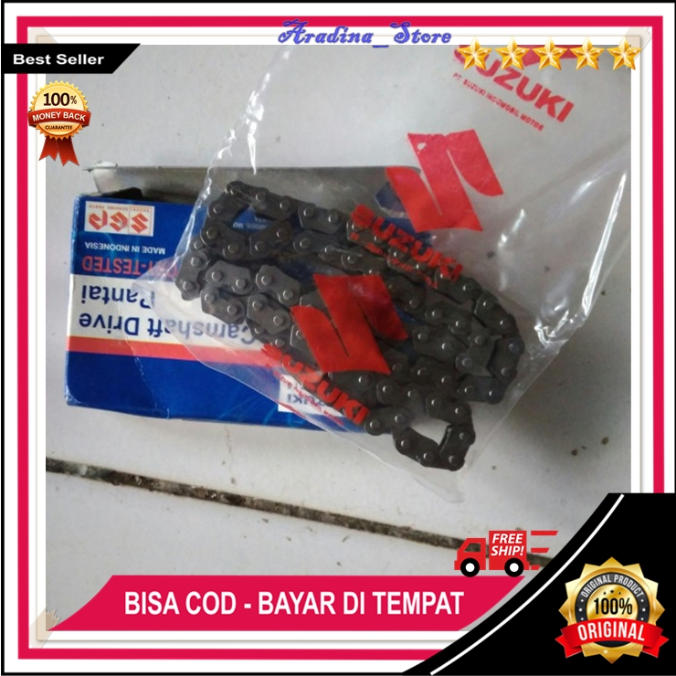 Jual Rantai Keteng Smash Titan Original Rantai Kamprat Suzuki Smash New ...