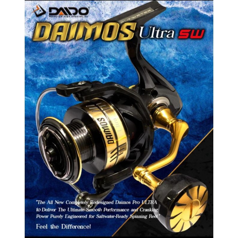 Jual Reel Daido Daimos ultra HS Power Handle 1000/2000/3000/4000/6000 ...