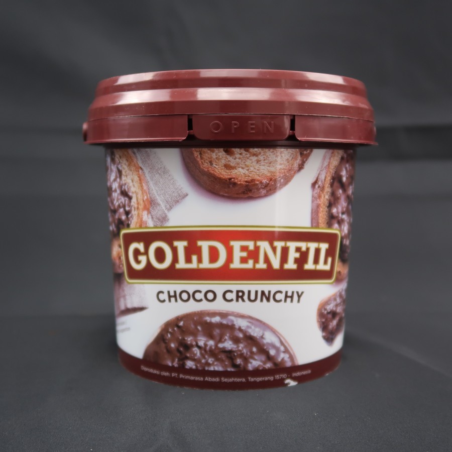 Jual Goldenfil Chocolate Crunchy 1 Kg / Selai Coklat Krispi - Choco ...