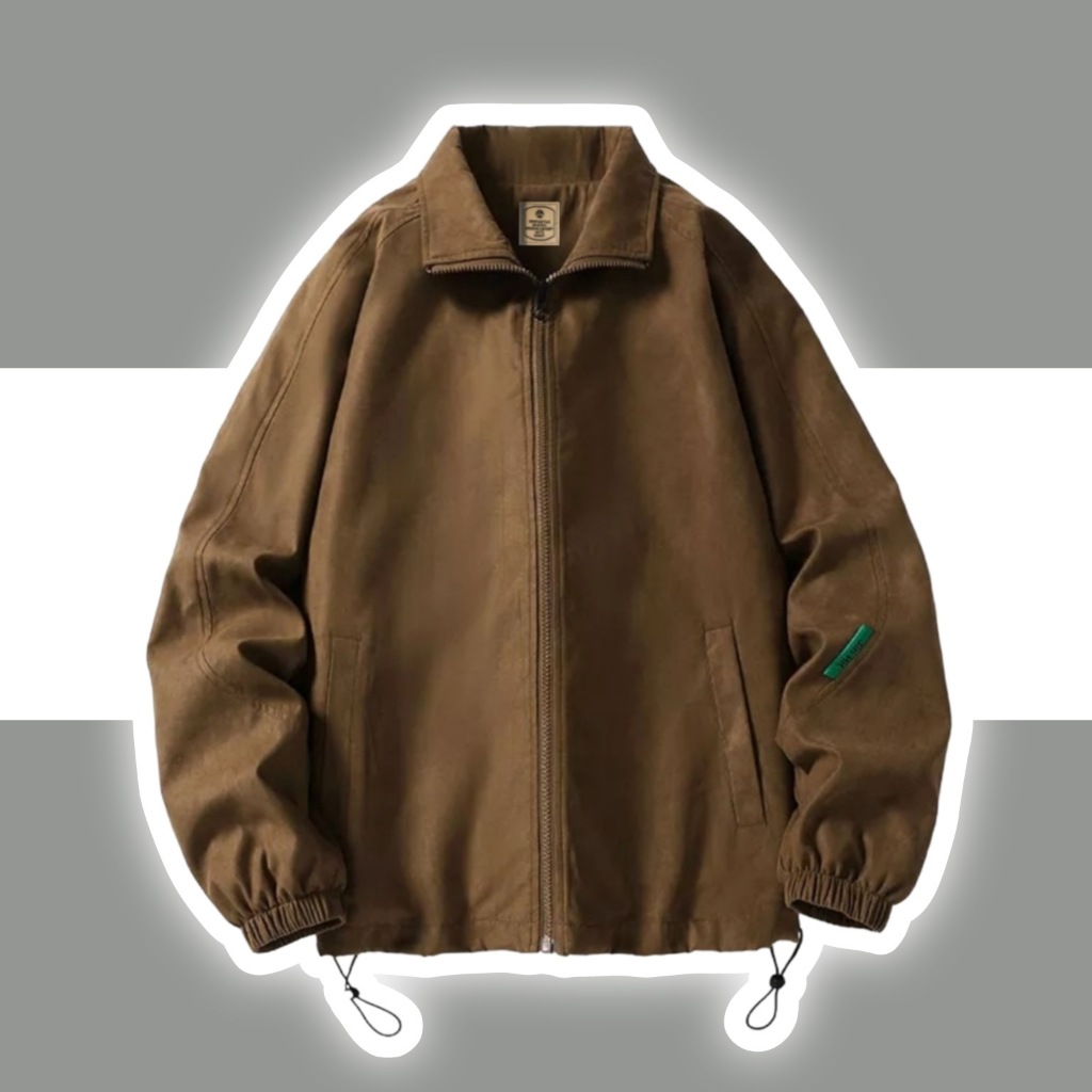 Jual Varsity Jacket Vintage Soft Cotton Canvas Mantel Pria Garmostyle ...