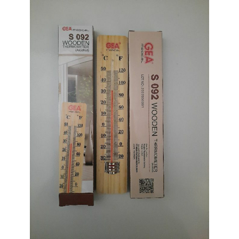 Jual Termometer Ruangan Gea / Termometer Kayu Dinding Gea | Shopee ...