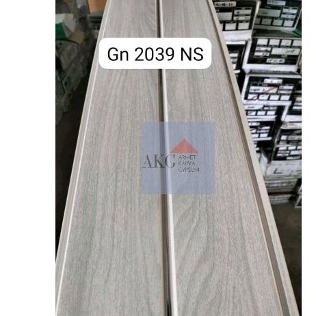 Jual Plafon PVC motif putih kayu / Plavon PVC genius ketebalan 8mm (GN ...