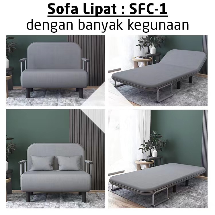 Jual Sofa Bed Lipat Sofa Bed Minimalis Sofa Lipat Ranjang Kasur Lipat ...