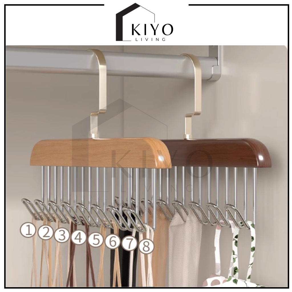 Jual KIYO Hanger Gantungan Tas Topi Baju Multifungsi Korean Style ...