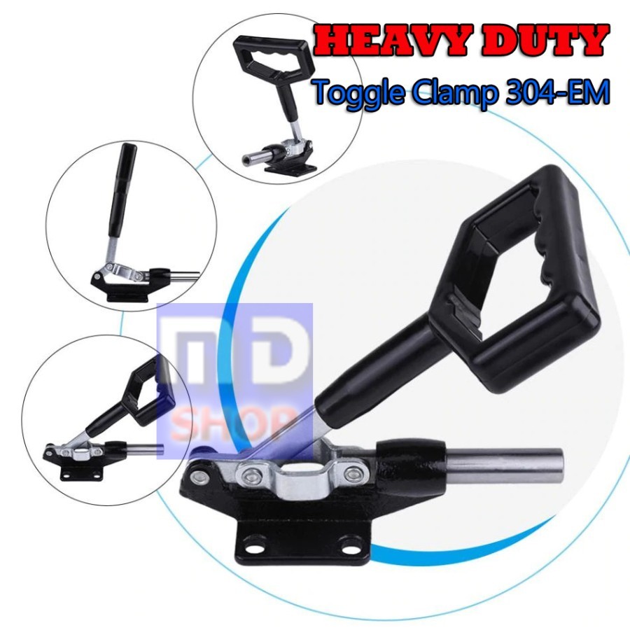 Jual Big handle Push Pull Operated Type GH-304EM Toggle Clamp Quick Release | Shopee Indonesia