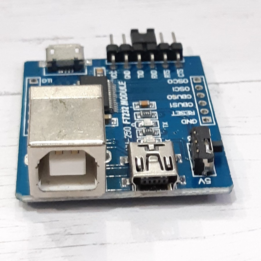 Jual Module FTDI 3in1 USB to Serial TTL RS232 FT232 FT232RL 5V 3.3V ...