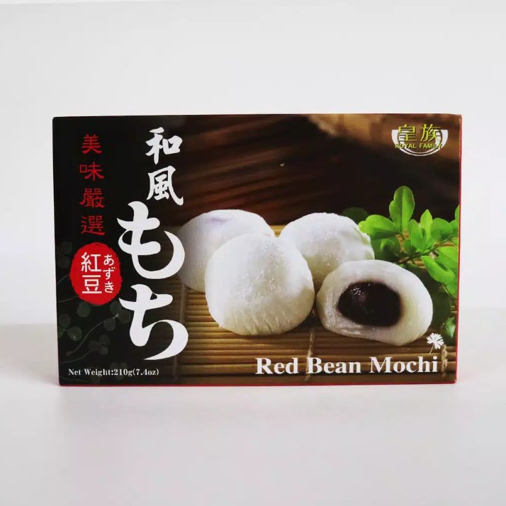 Jual Royal Family Mochi Taiwan Mochi 210g Royal Family Red Bean Mochi Match HALAL ORIGINAL ...