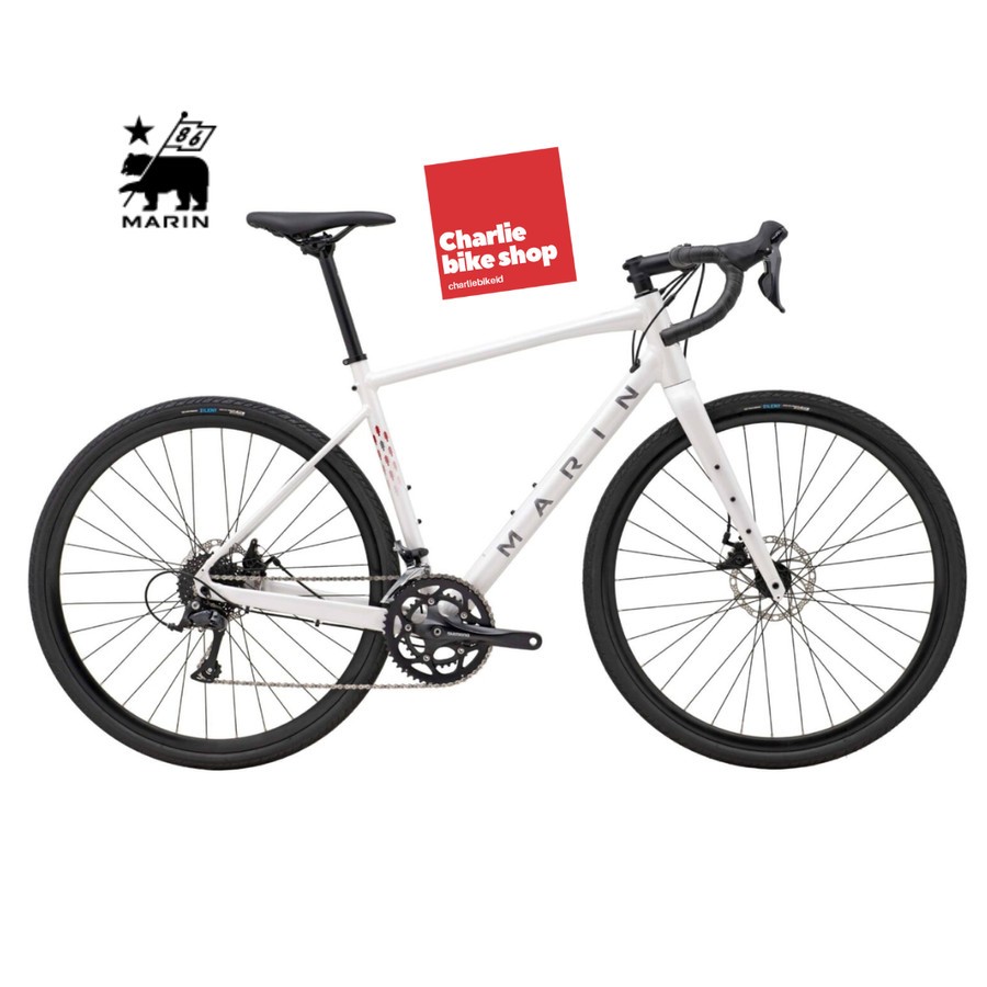 Jual Fullbike Gravel Bike Marin Gestalt 1 700c NEW MY2023 - White | Shopee Indonesia