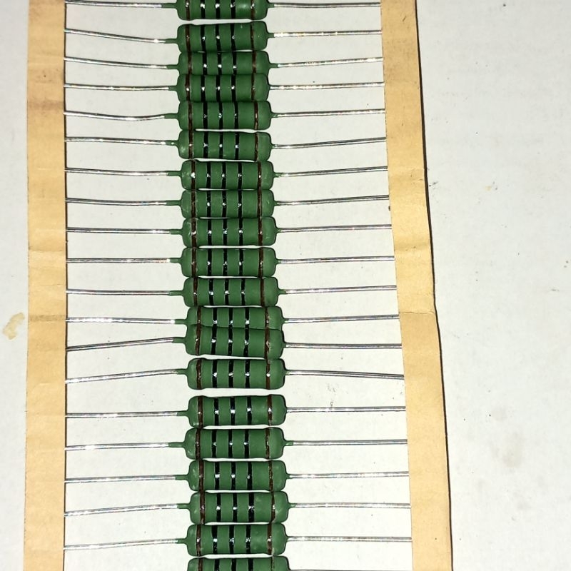 Jual resistor R metalfilm 100ohm japan 100R taiwan 100 ohm 2watt 2 w ...