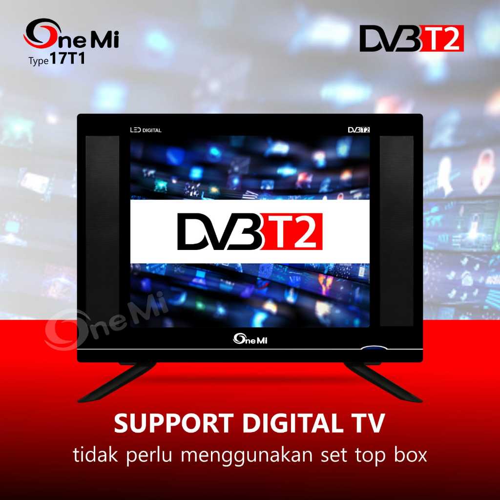 Jual tv digital murah di bawah 1 juta Tv Onemi 17 inch | Shopee Indonesia
